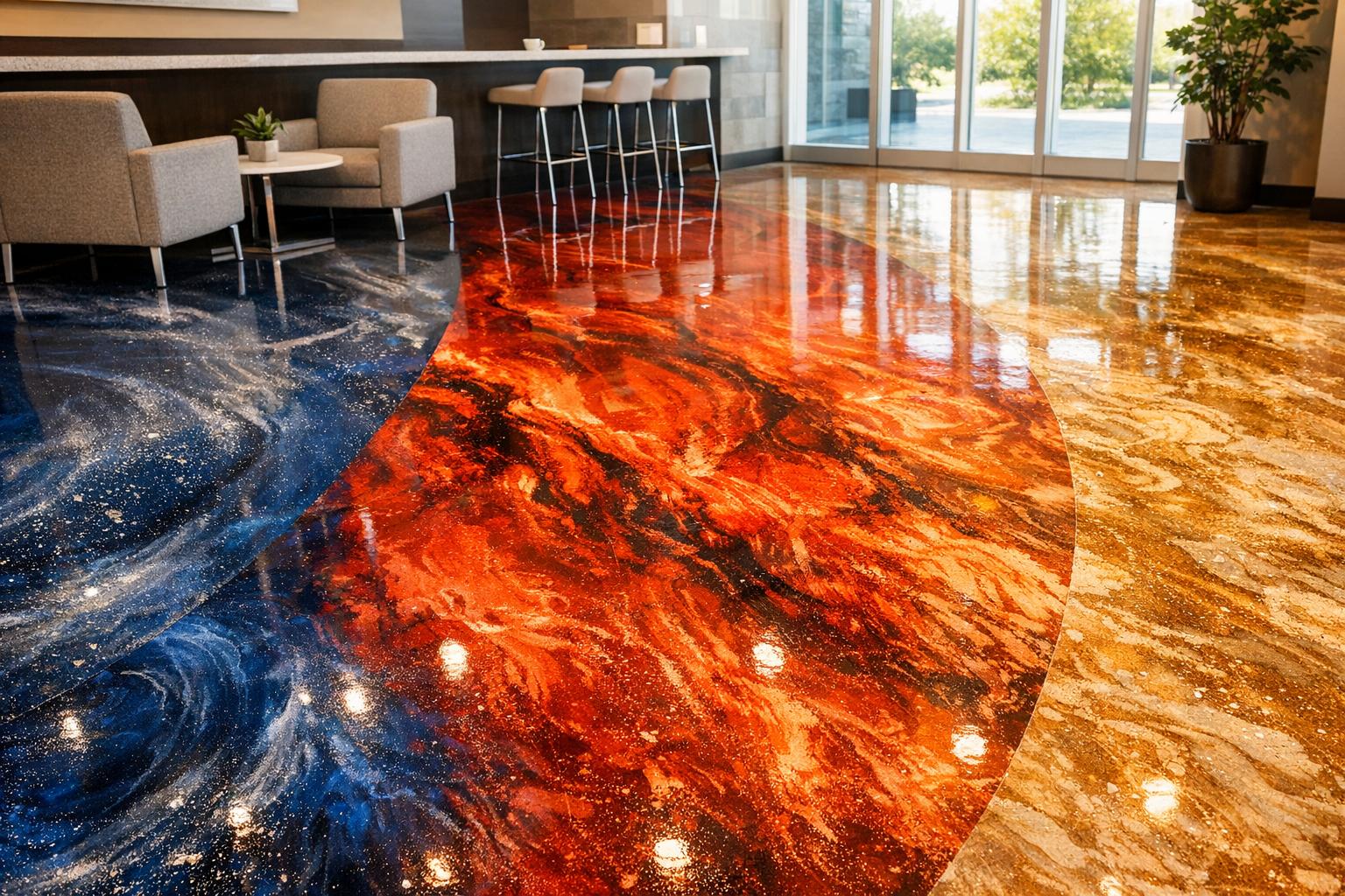 Top 10 Bold Polyurea Floor Colors